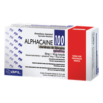 Anestésico Alphacaine 1:100 | Utilidades Clínicas