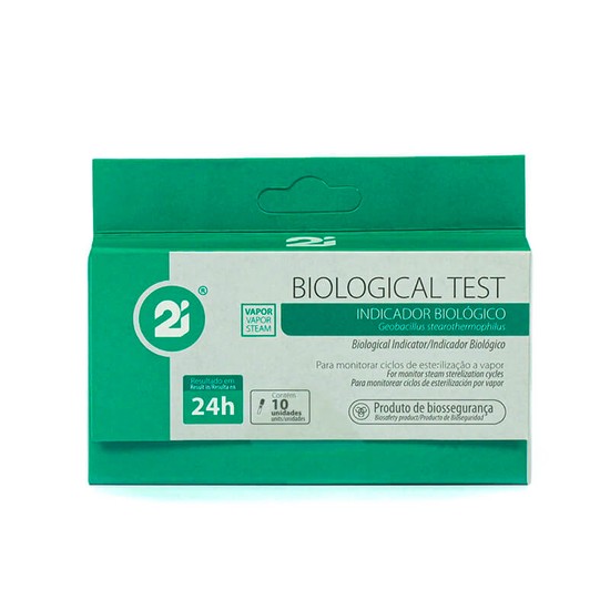 Indicador Biológico Biological 2I Test 24horas 10 Unidades