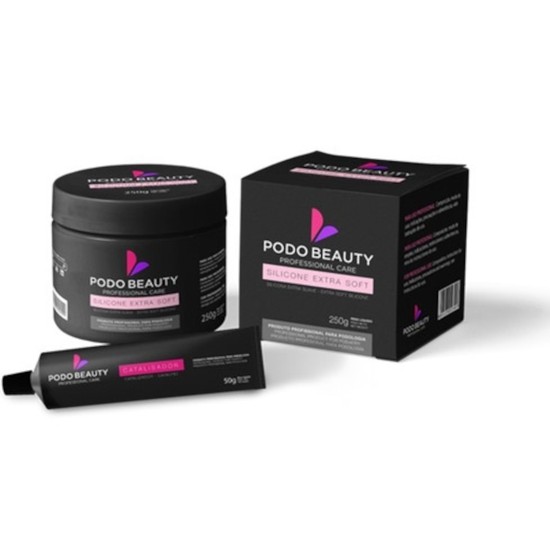 Kit Podologia Silicone Medium e Catalisador Podo Beauty