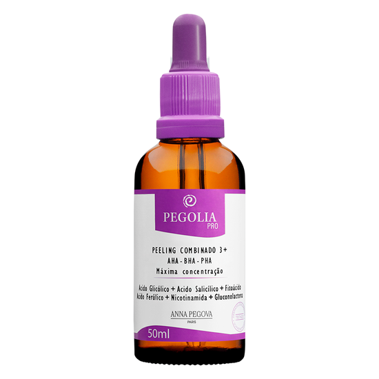 Peeling Combinado 3+ AHA, BHA e PHA 50ml - PEGOLIA PRO