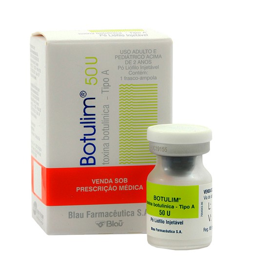 Toxina Botulínica Botulim Tipo A - 50U - BLAU FARMACÊUTICA
